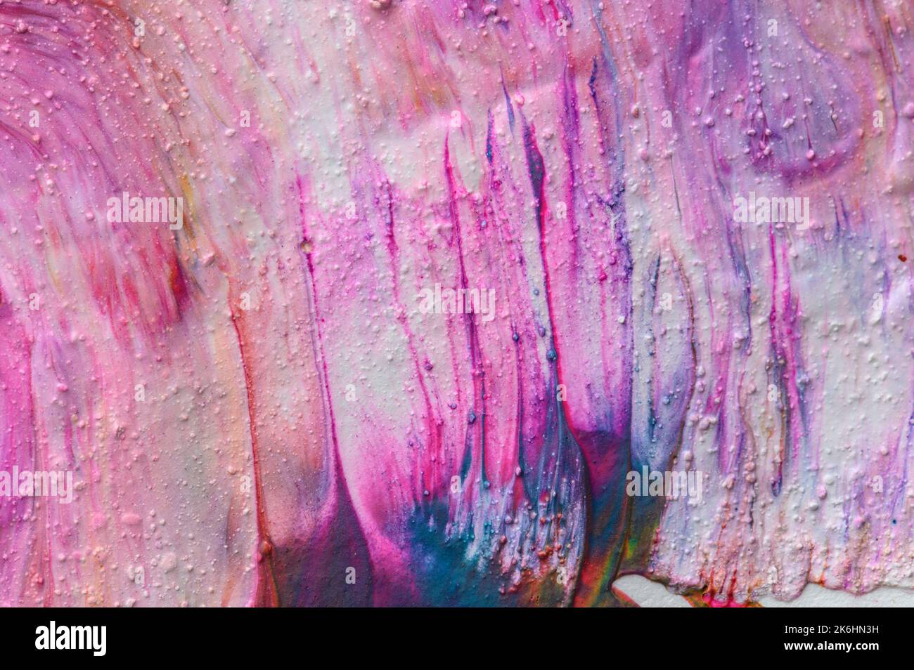 Abstract art background. Hand drawn gouache painting. Color texture ...