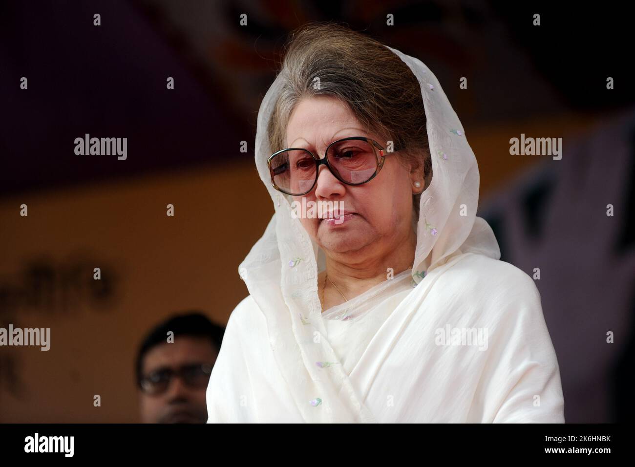 Dhaka, Bangladesh - November 28, 2012: Former Prime Minister and BNP ...