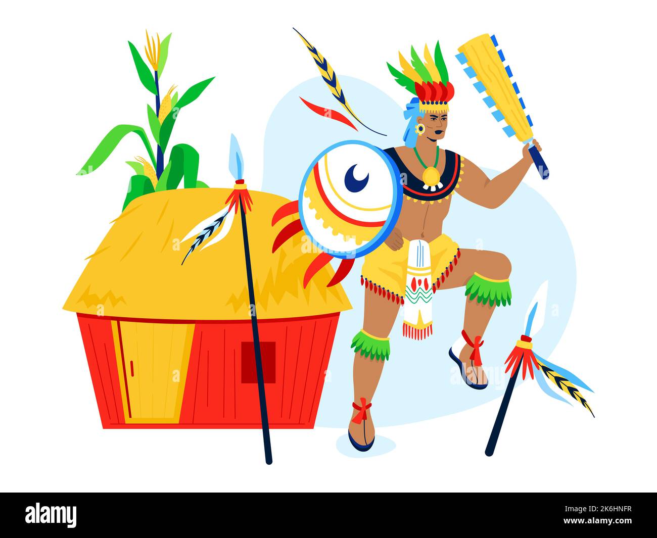 Warrior ritual Stock Vector Images - Alamy