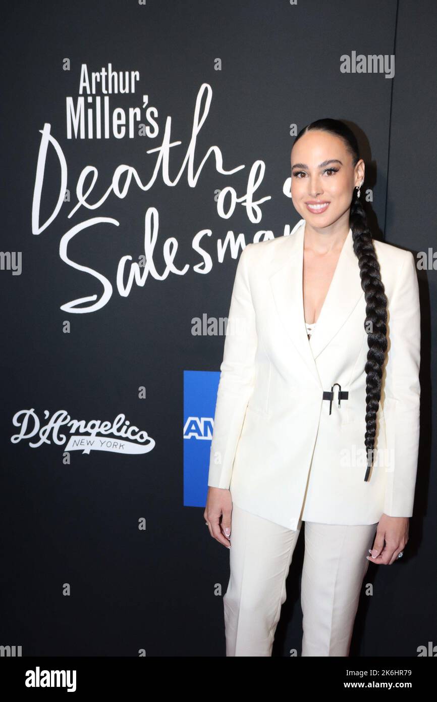 Meena Harris in attendance for DEATH OF A SALESMAN Opening Night on ...
