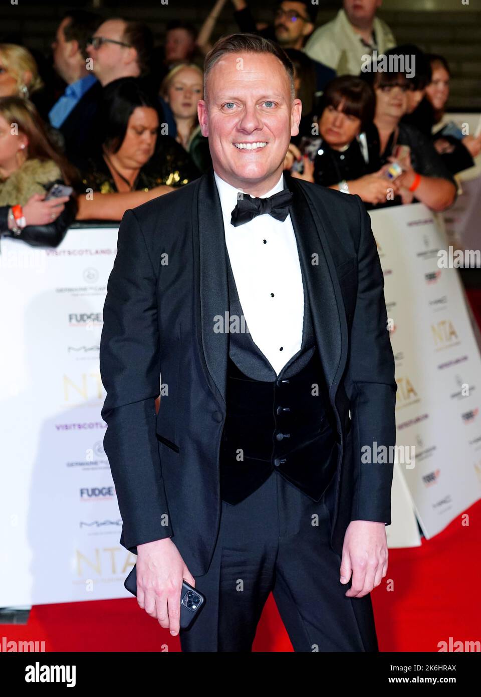 Antony Cotton attending the National Television Awards 2022 held at the ...