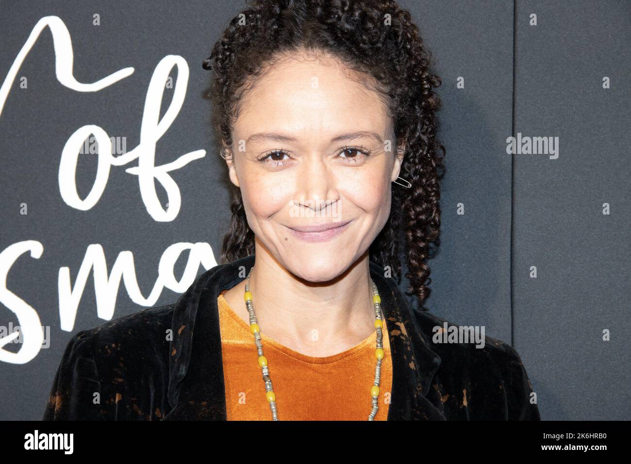 Amber Gray in attendance for DEATH OF A SALESMAN Opening Night on Broadway, Hudson Theatre, New ...