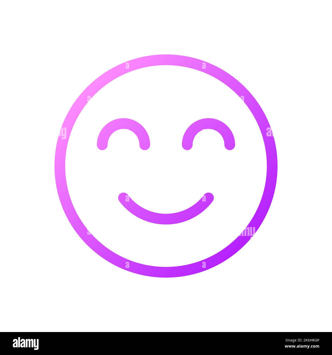 Contented emoji pixel perfect gradient linear ui icon Stock Vector ... Contented emoji pixel perfect gradient linear ui icon Stock Vector ...