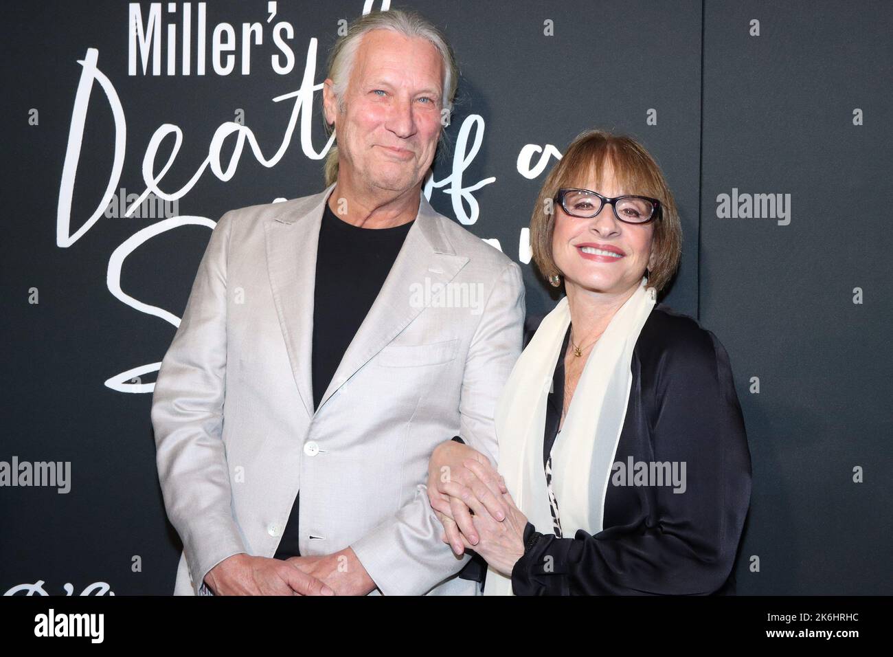 Matthew Johnston and Patti LuPone in attendance for DEATH OF A SALESMAN Opening Night on ...