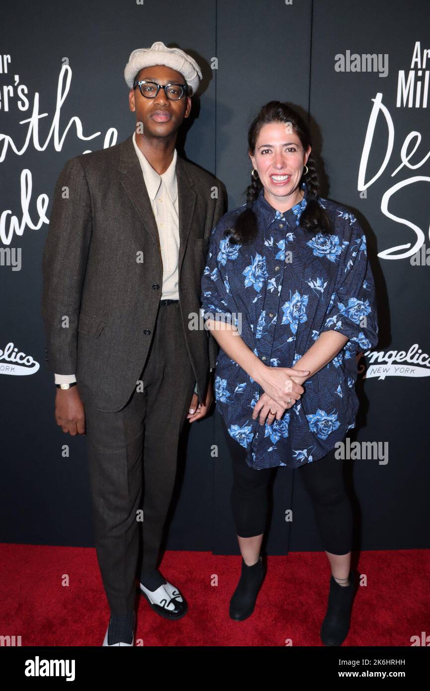 Eric Berryman and Rachel Chavkin in attendance for DEATH OF A SALESMAN ...