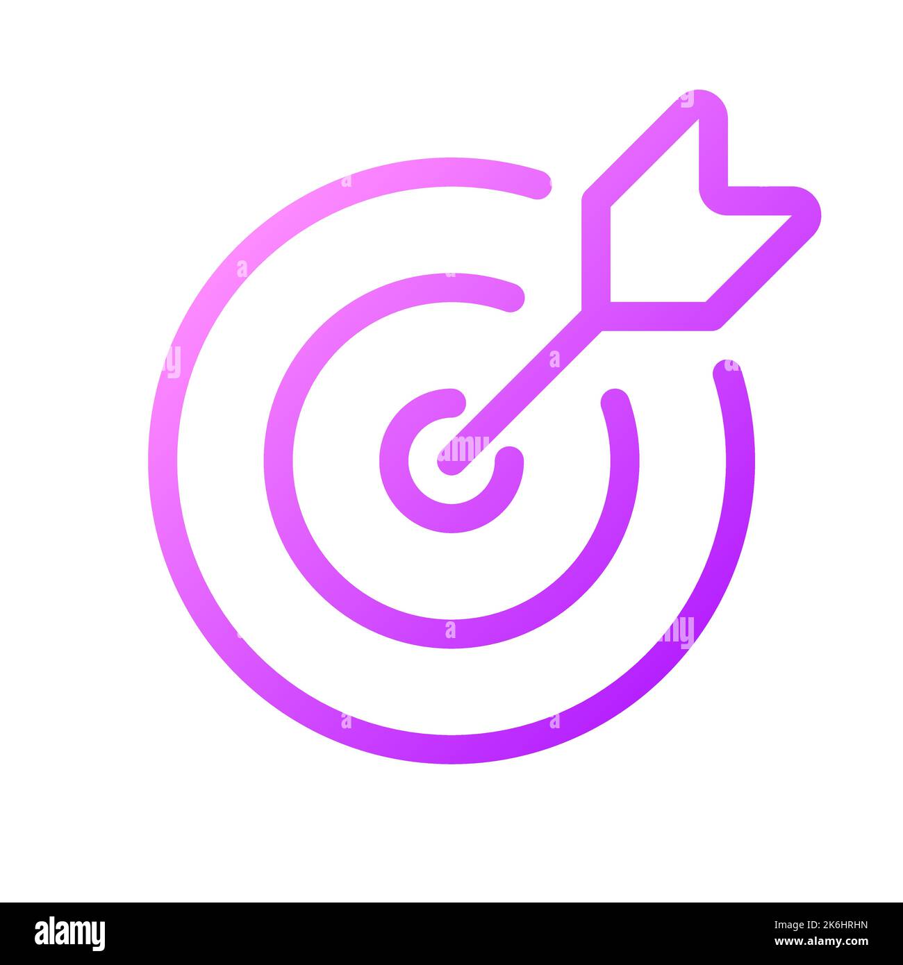 Target pixel perfect gradient linear ui icon Stock Vector Image & Art ...