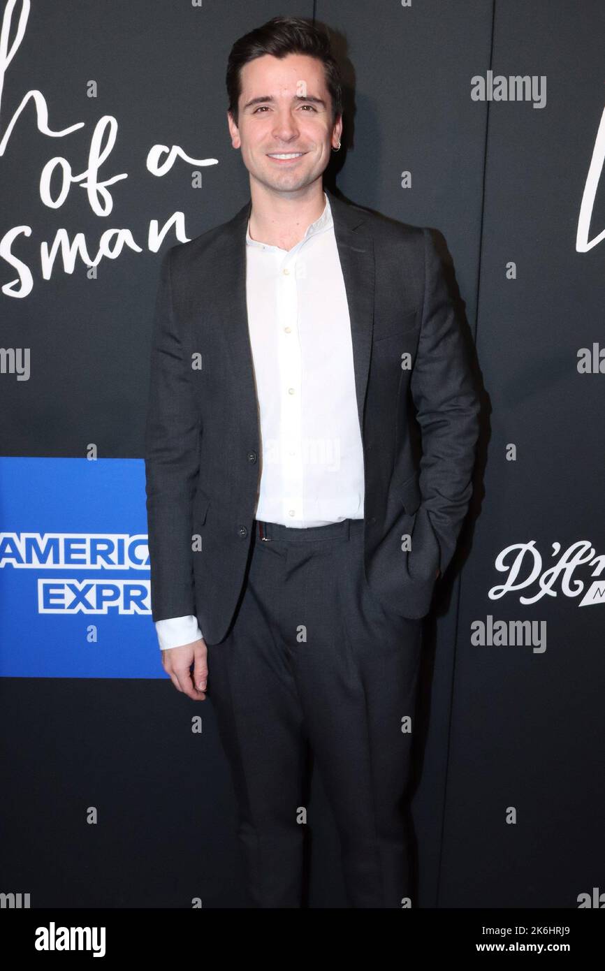 Matt Doyle in attendance for DEATH OF A SALESMAN Opening Night on ...