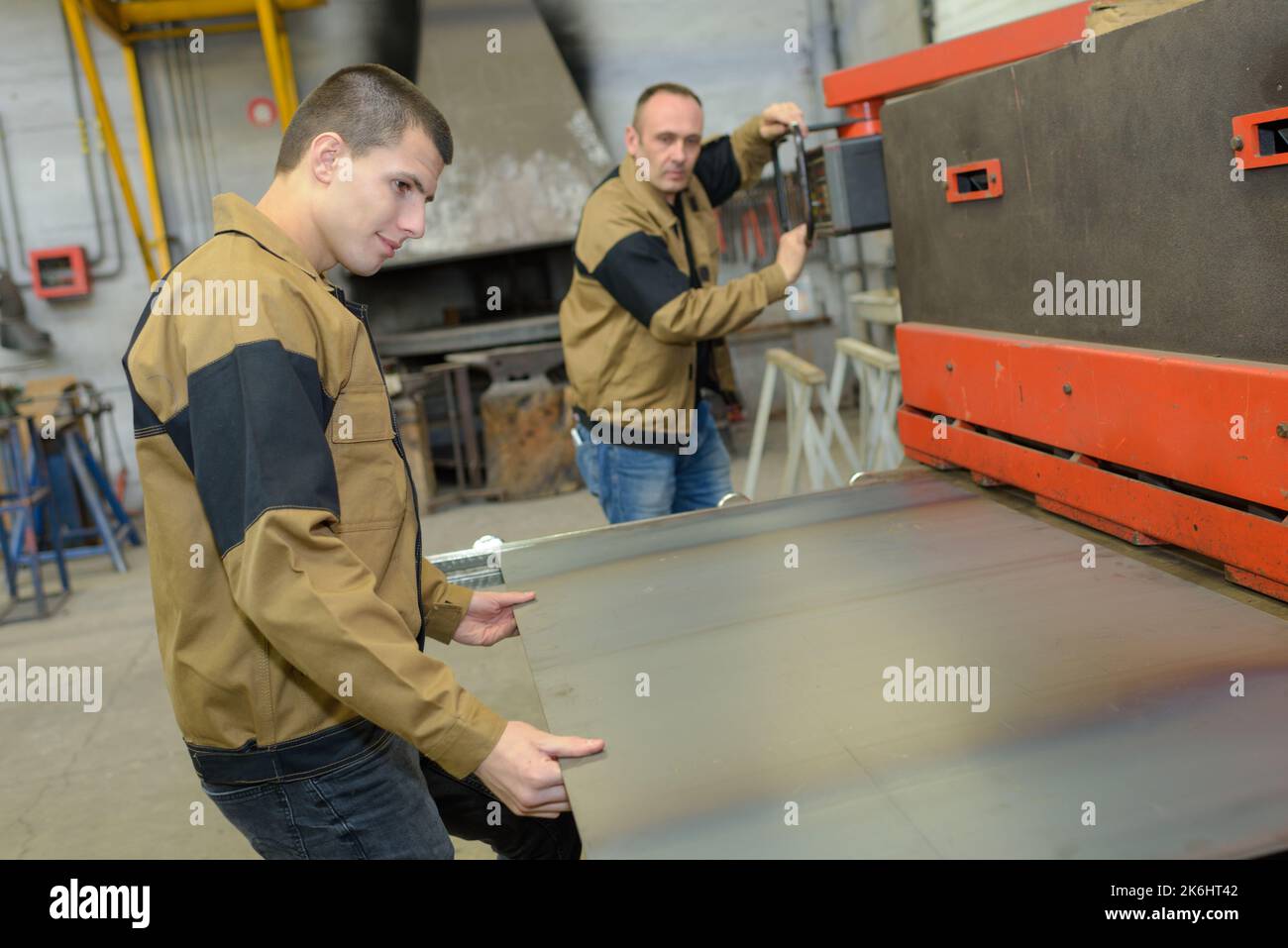 the metallurgical production manufacturing premises Stock Photo - Alamy