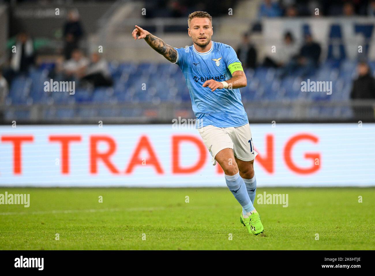 13th October 2022; Olimpico Stadium, Roma, Italy; Uefa Europa League ...