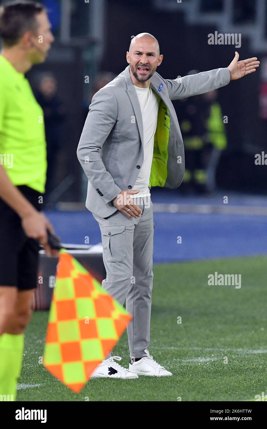 13rd October 2022; Stadio Olimpico, Rome, Italy: Uefa Europa League, SS ...