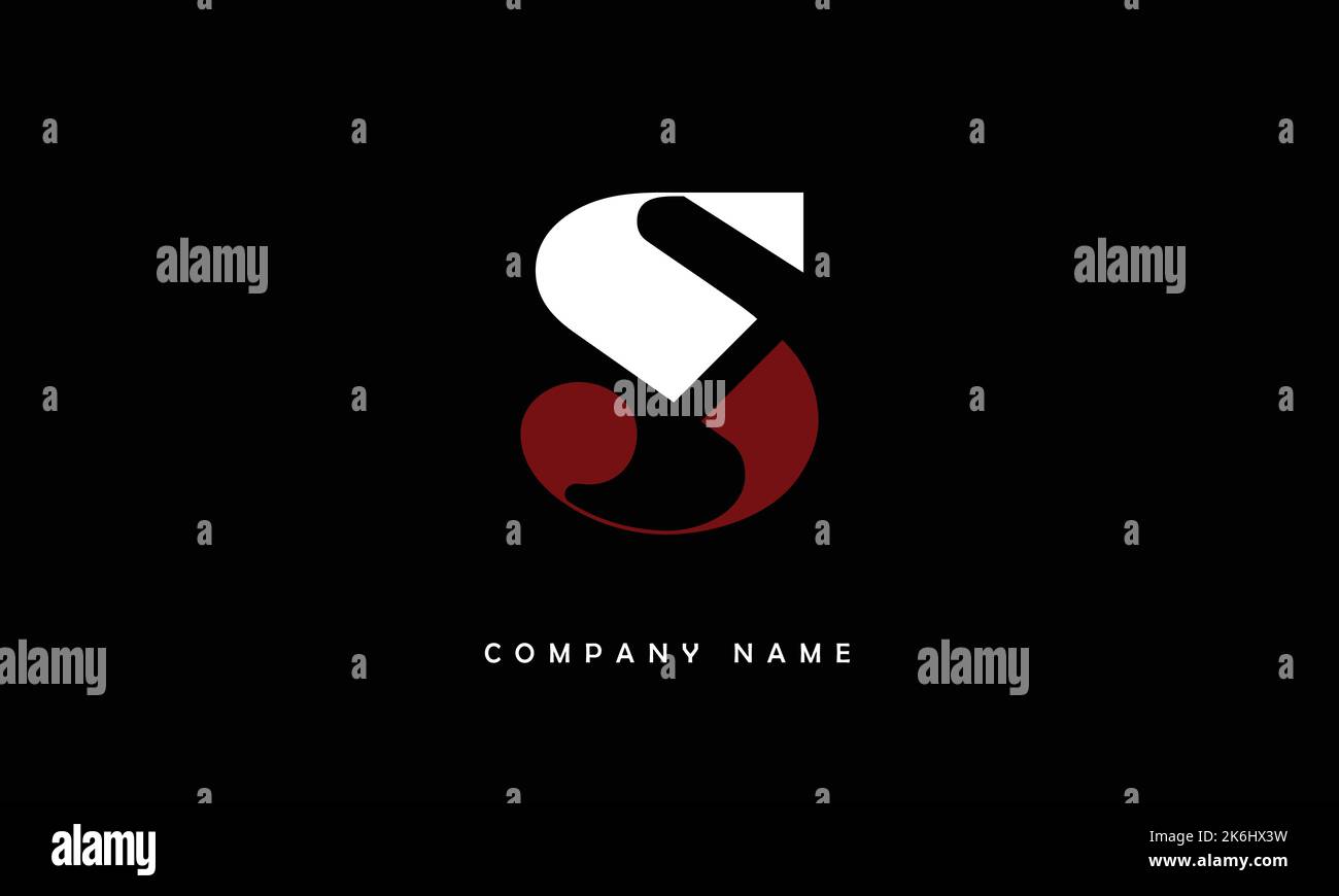S letters vector vectors hi-res stock photography and images - Alamy