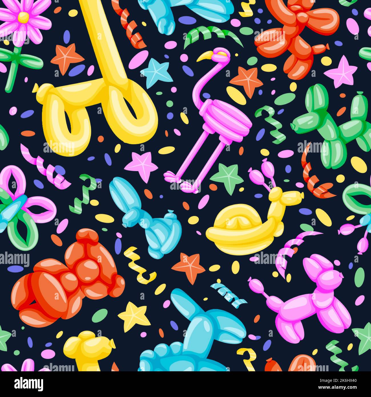 Air balloons decor on Stock Vector Images - Alamy