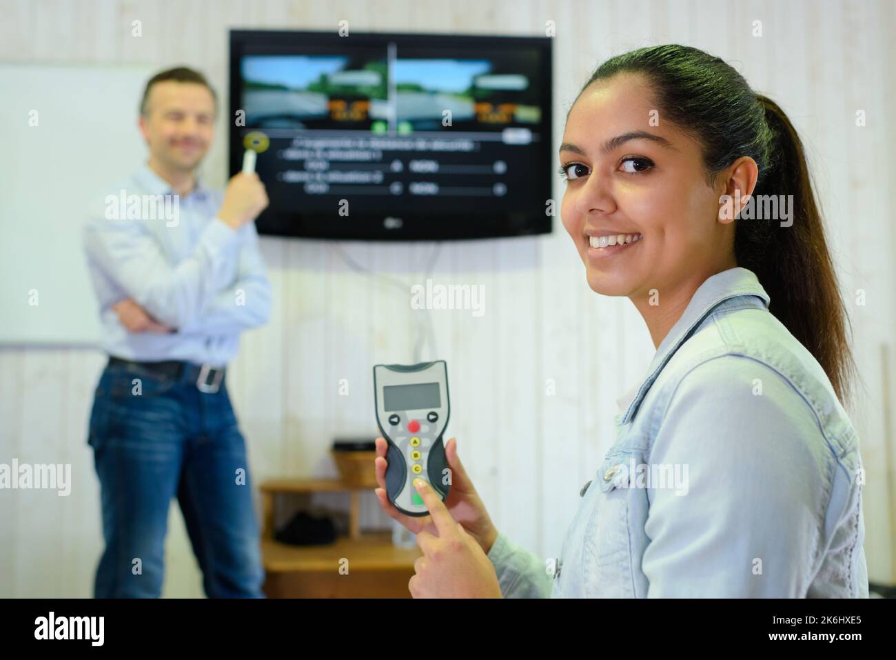 Remote control car school hi-res stock photography and images - Alamy