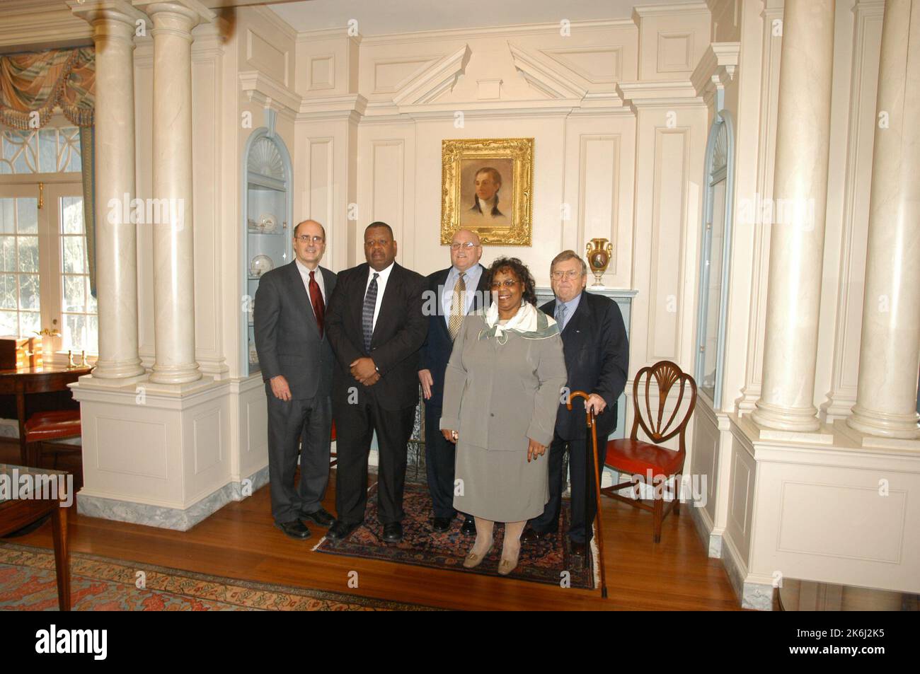 Retirement ceremony for Helen Ellis and Lee Young, members of Deputy ...