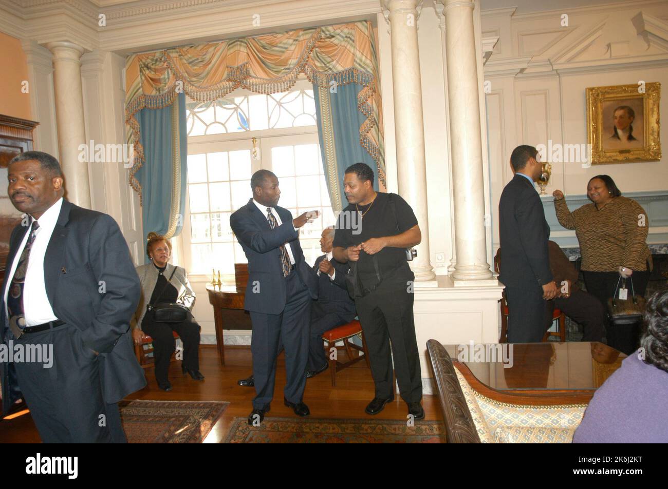 Retirement ceremony for Helen Ellis and Lee Young, members of Deputy ...