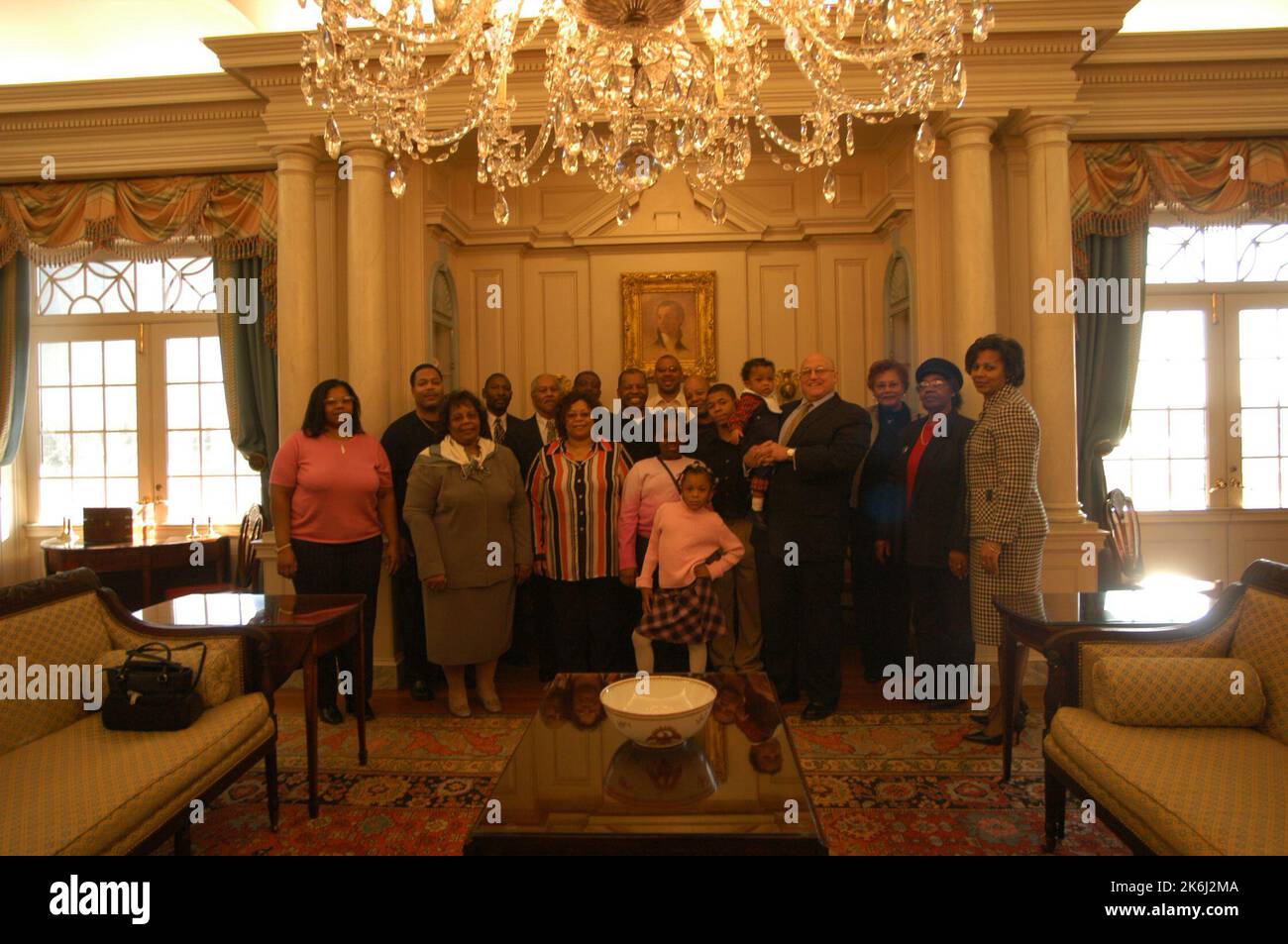 Retirement ceremony for Helen Ellis and Lee Young, members of Deputy ...