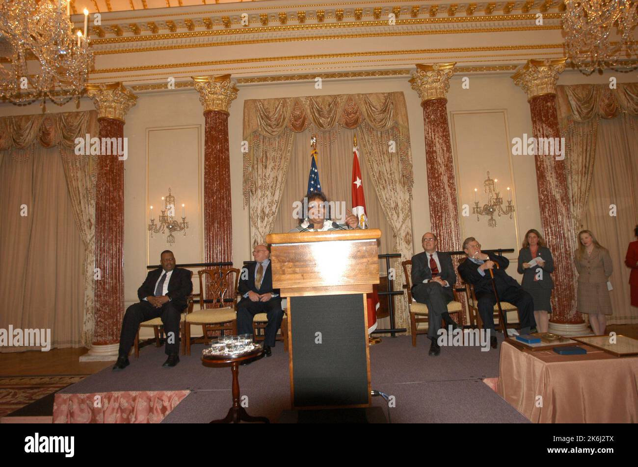 Retirement ceremony for Helen Ellis and Lee Young, members of Deputy ...