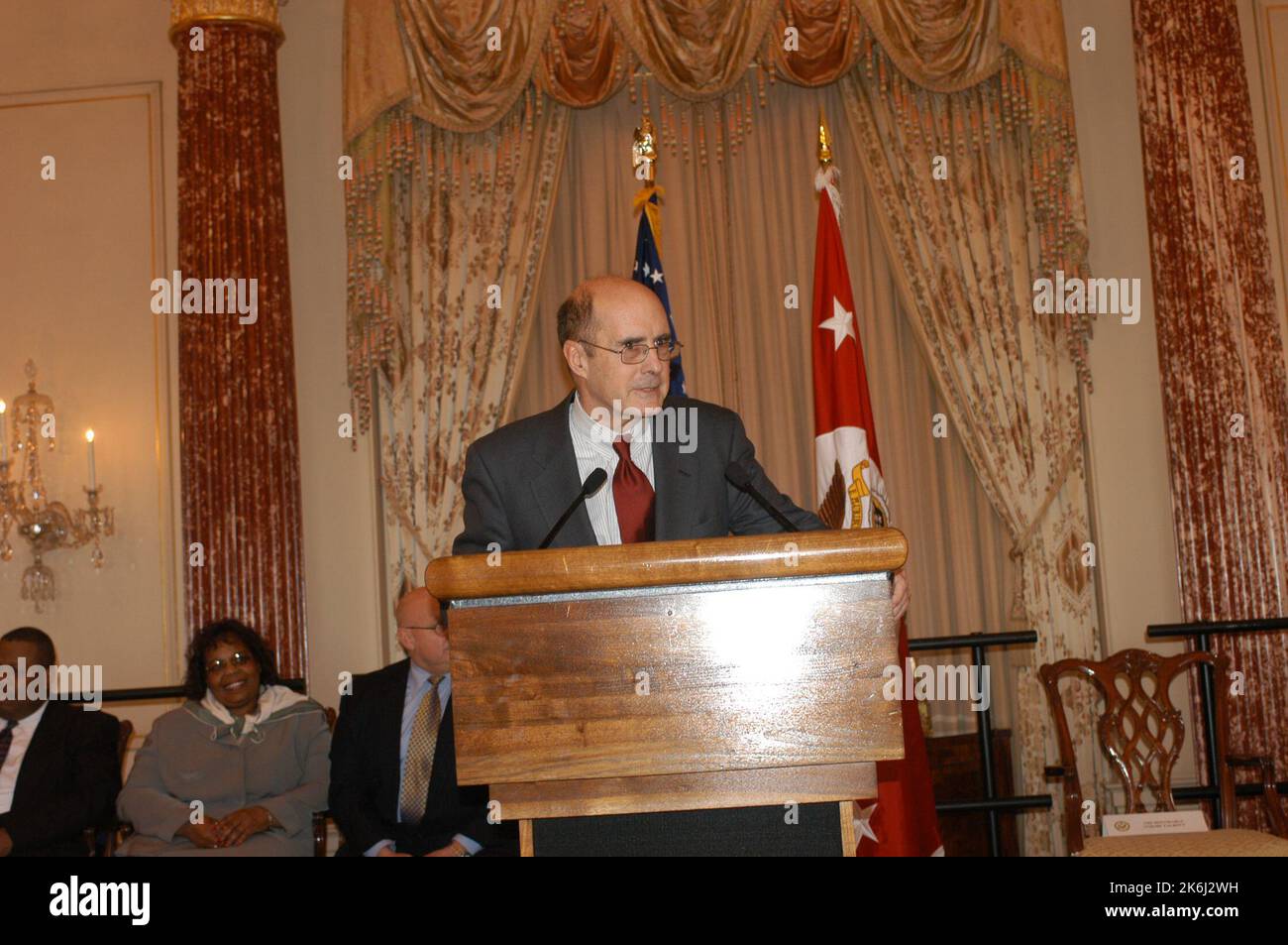 Retirement ceremony for Helen Ellis and Lee Young, members of Deputy ...