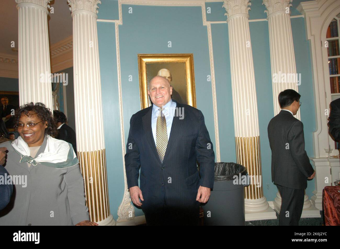 Retirement ceremony for Helen Ellis and Lee Young, members of Deputy ...