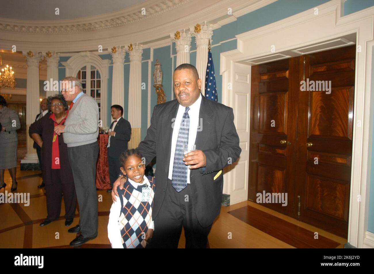 Retirement ceremony for Helen Ellis and Lee Young, members of Deputy ...