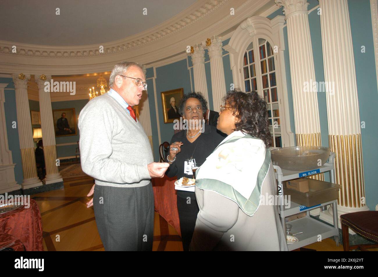 Retirement ceremony for Helen Ellis and Lee Young, members of Deputy ...