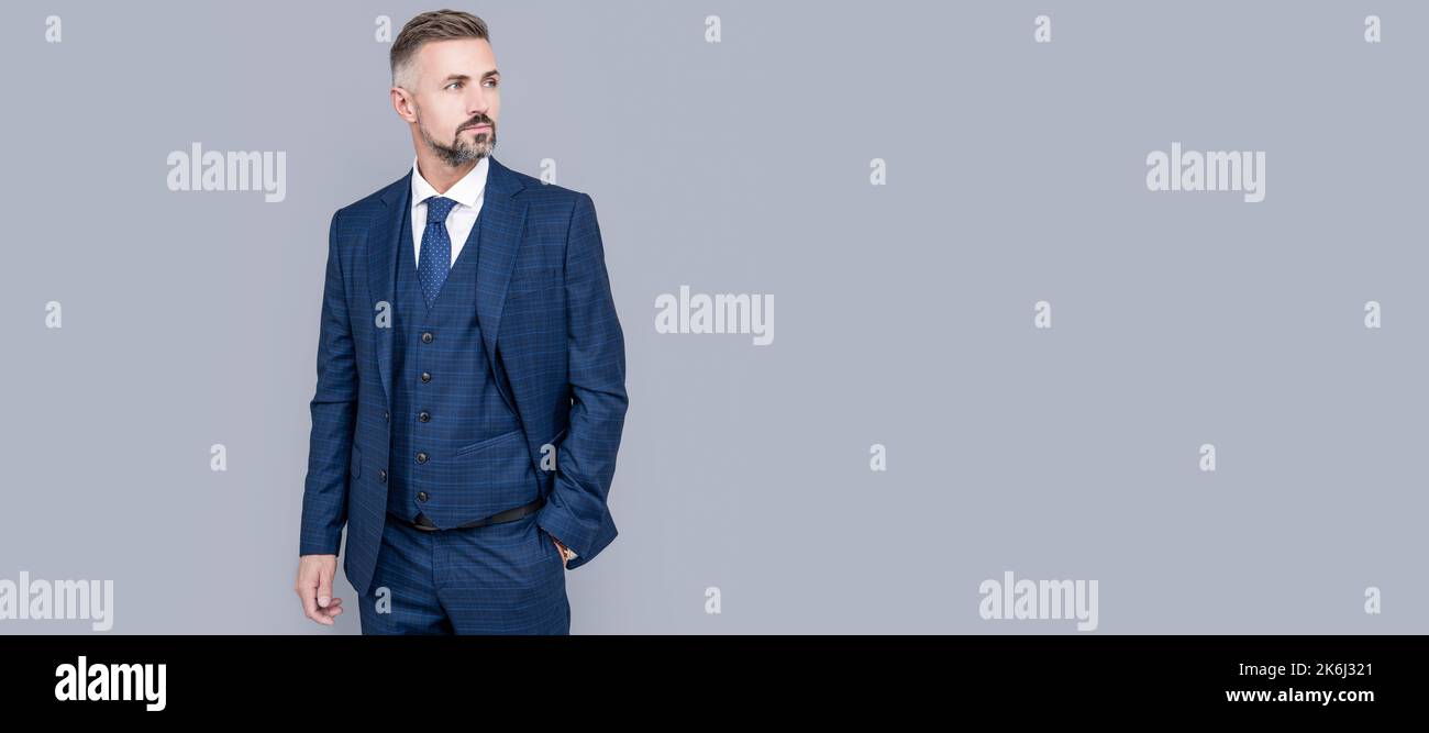 entrepreneur or manager. male formal fashion. professional unshaven ceo ...