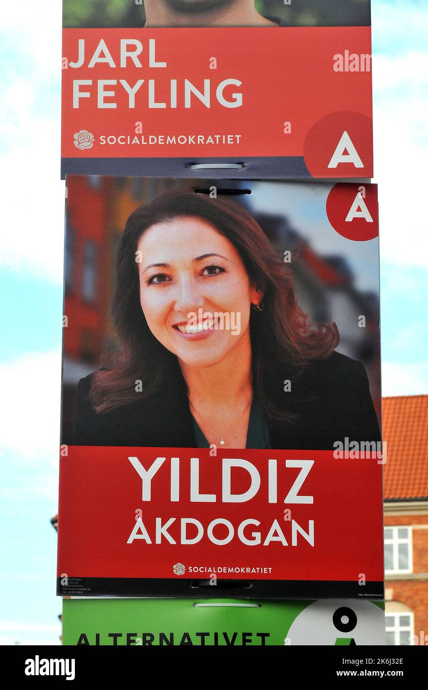 Copenahgen /Denmark/14 October 2022/Various political partis ...
