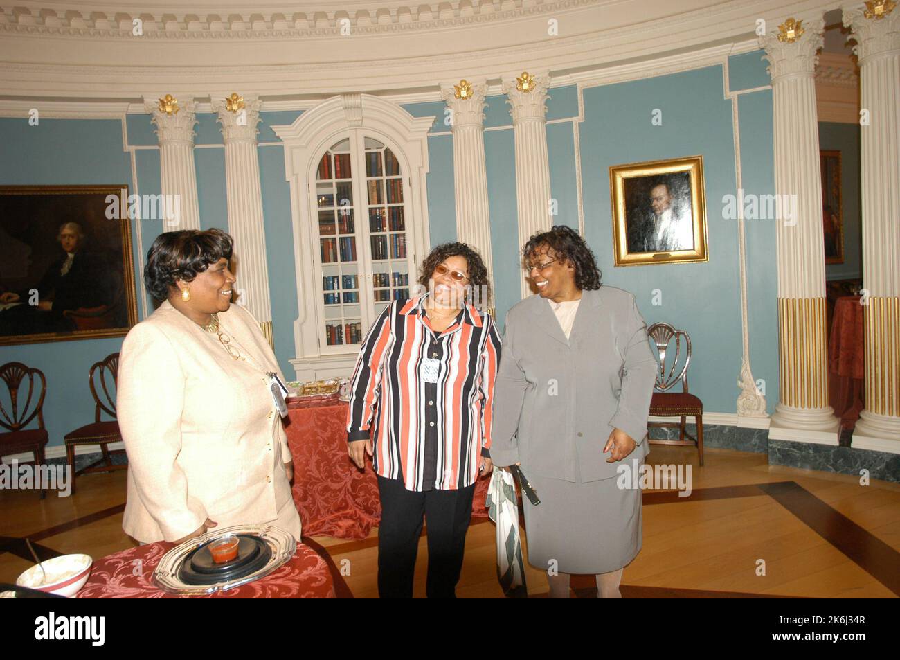 Retirement ceremony for Helen Ellis and Lee Young, members of Deputy ...
