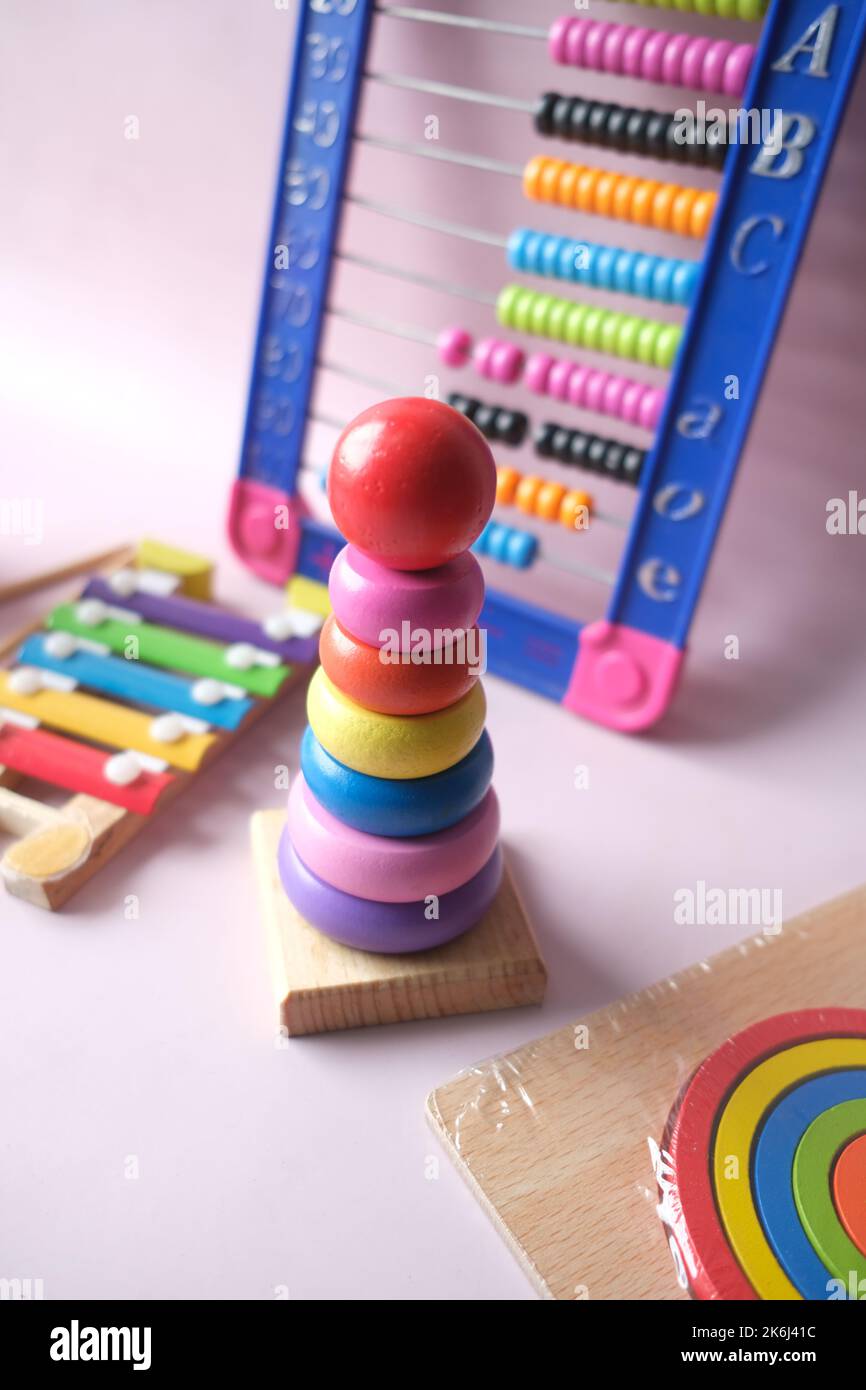 Geometric shapes for games and children learning Stock Photo - Alamy