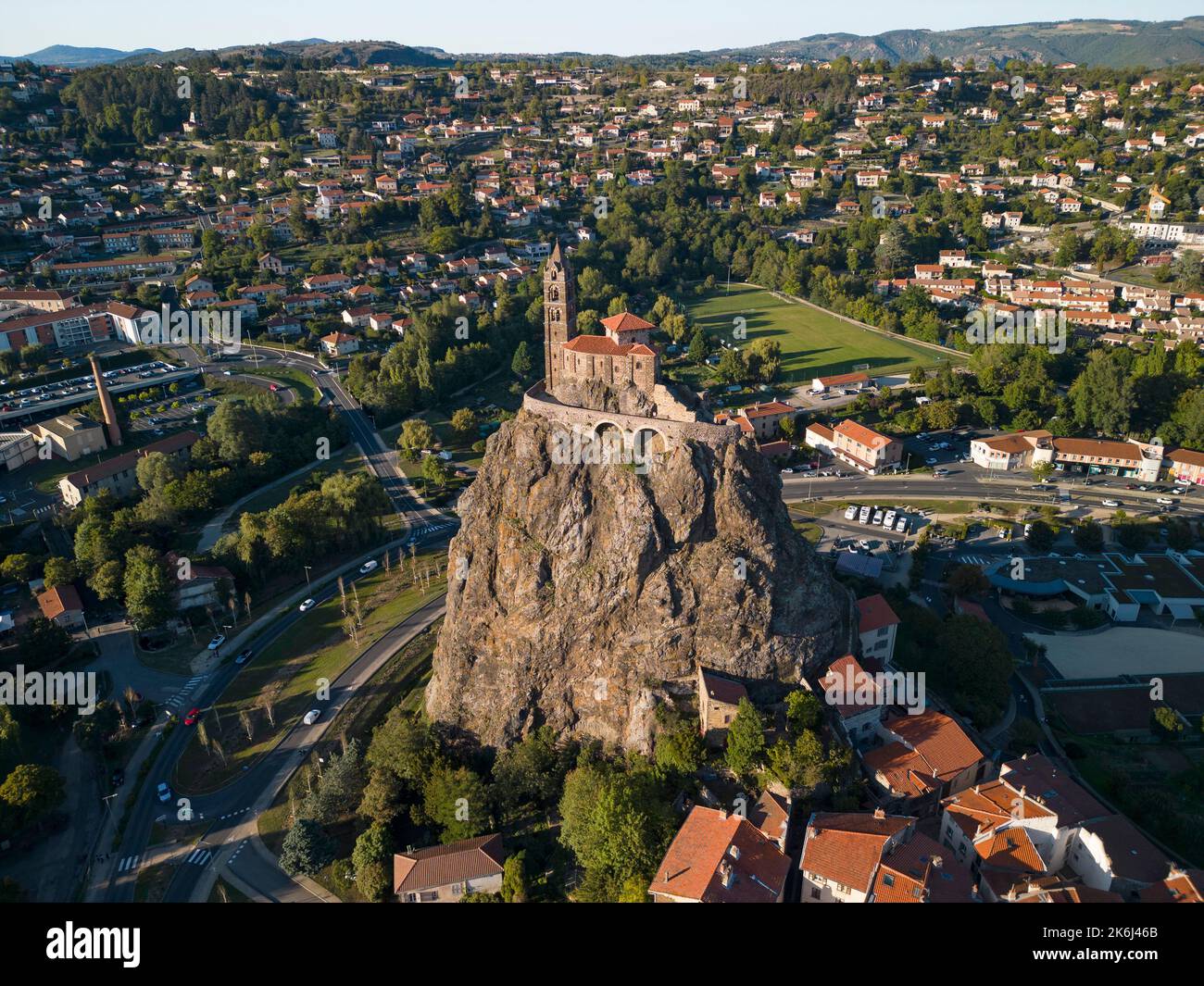Chapelle saint michel d’aiguilhe hi-res stock photography and images ...