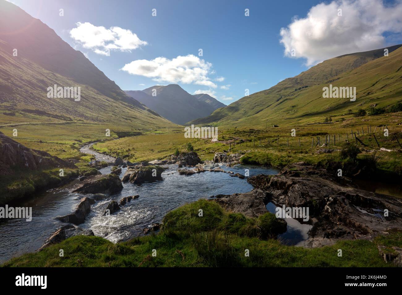 Remote beauty as you drive through the Sheeffry Pass from Liscarny to ...