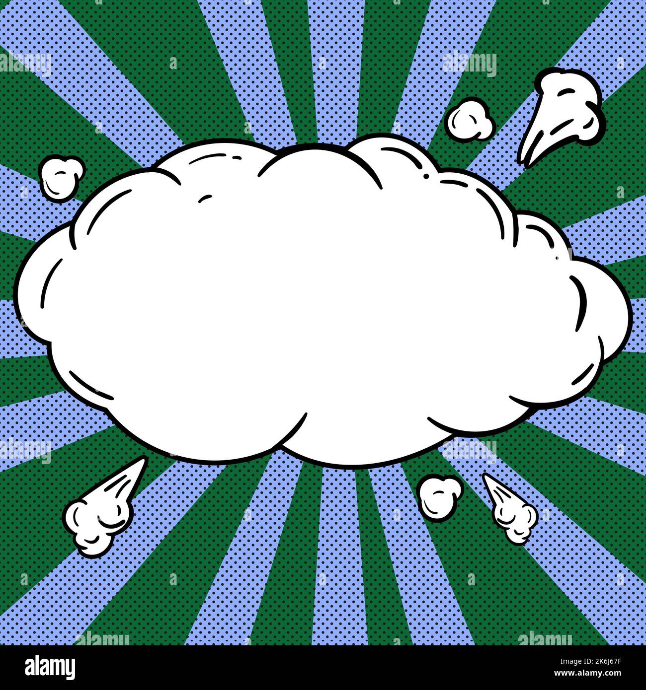 Comics Design Frames. Beautiful Photo Frame Set With Boom Bubbles For ...