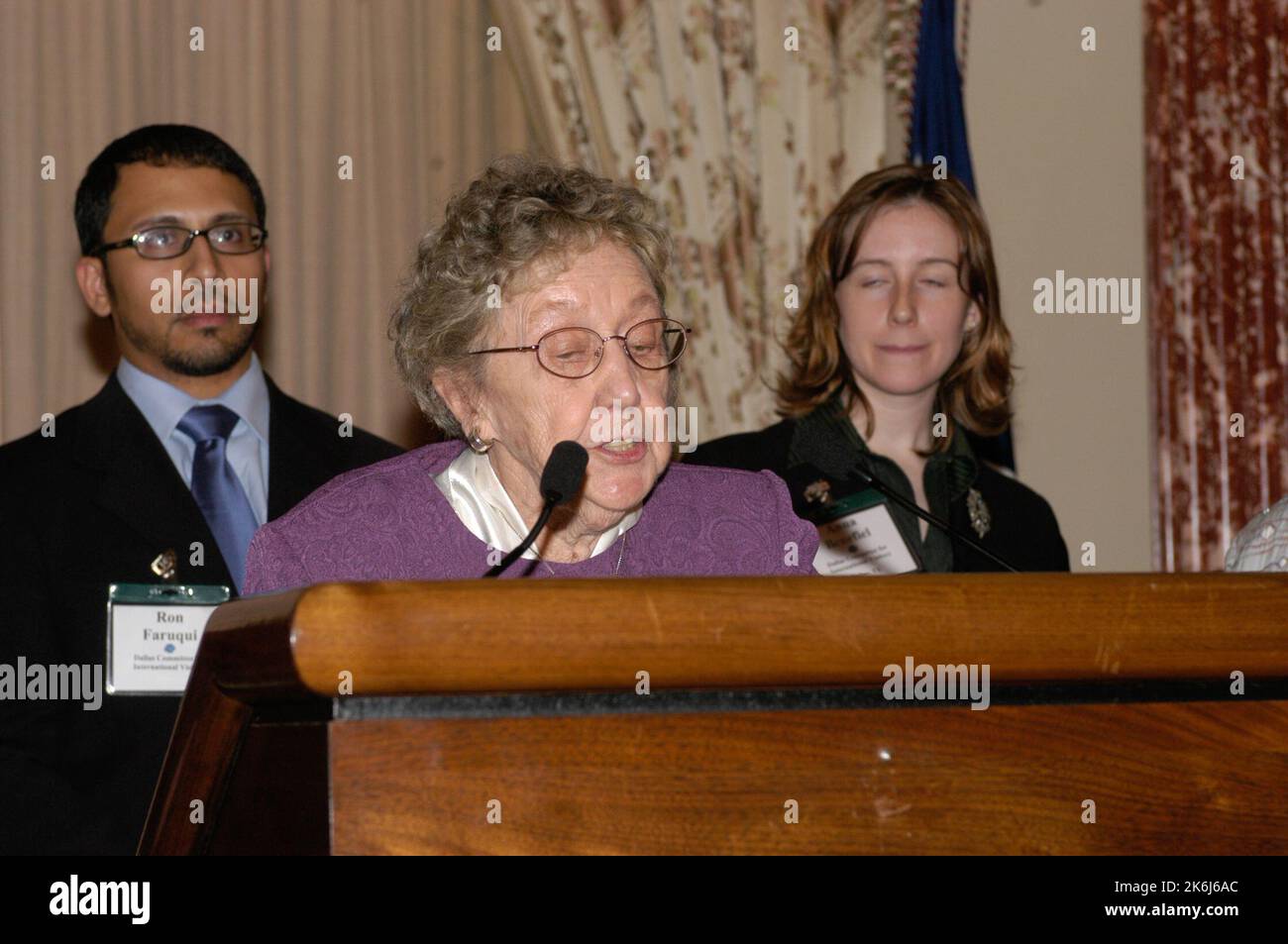 National Council for International Visitors reception in Benjamin ...