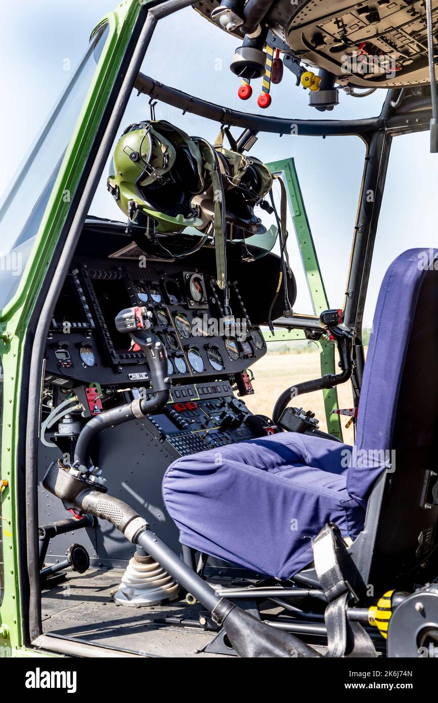 Stanesti, Gorj, Romania – August 27, 2022: The instrument panel of the ...