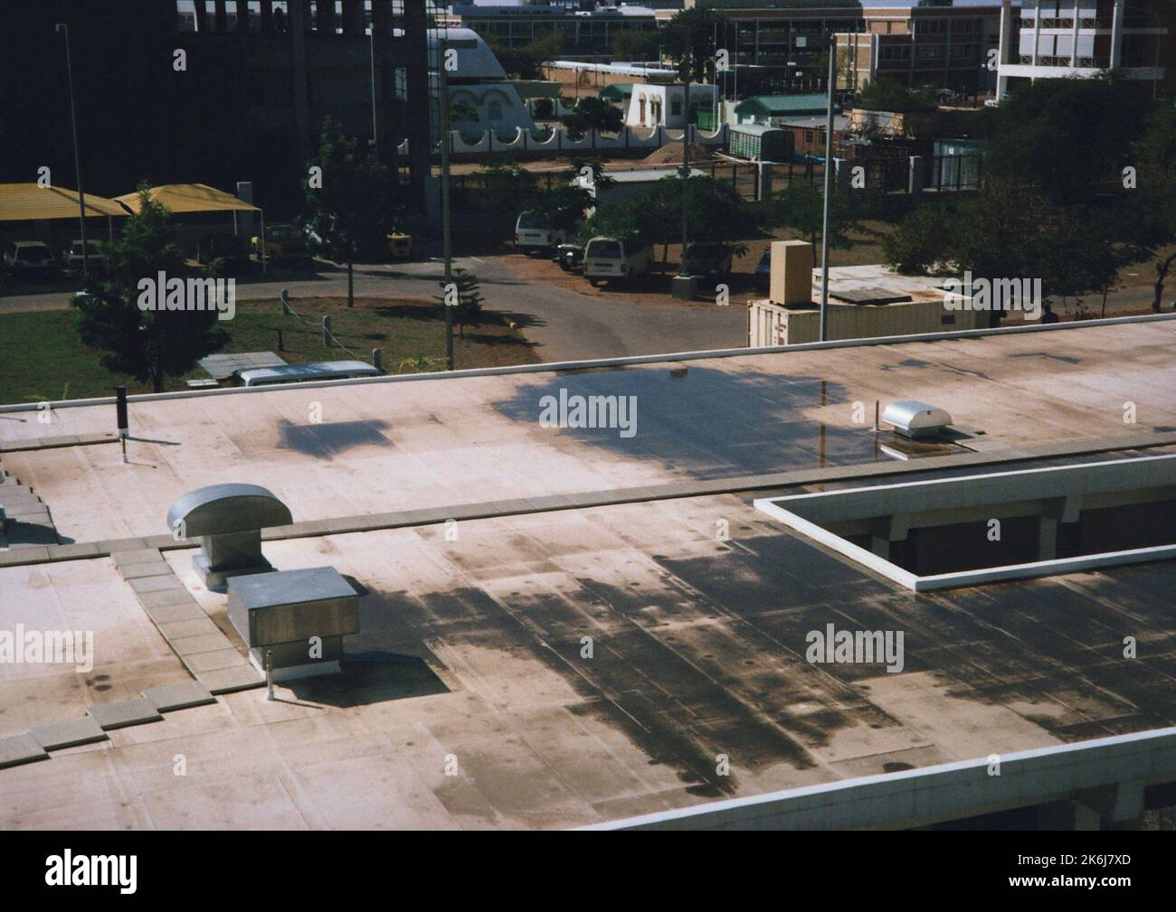 Gabarone - Communications Tower/Antenna/Roof - 1992, United States ...
