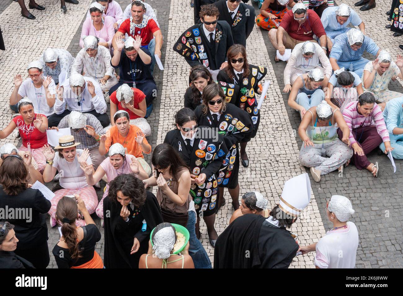 Student initiation humiliation hi-res stock photography and images - Alamy