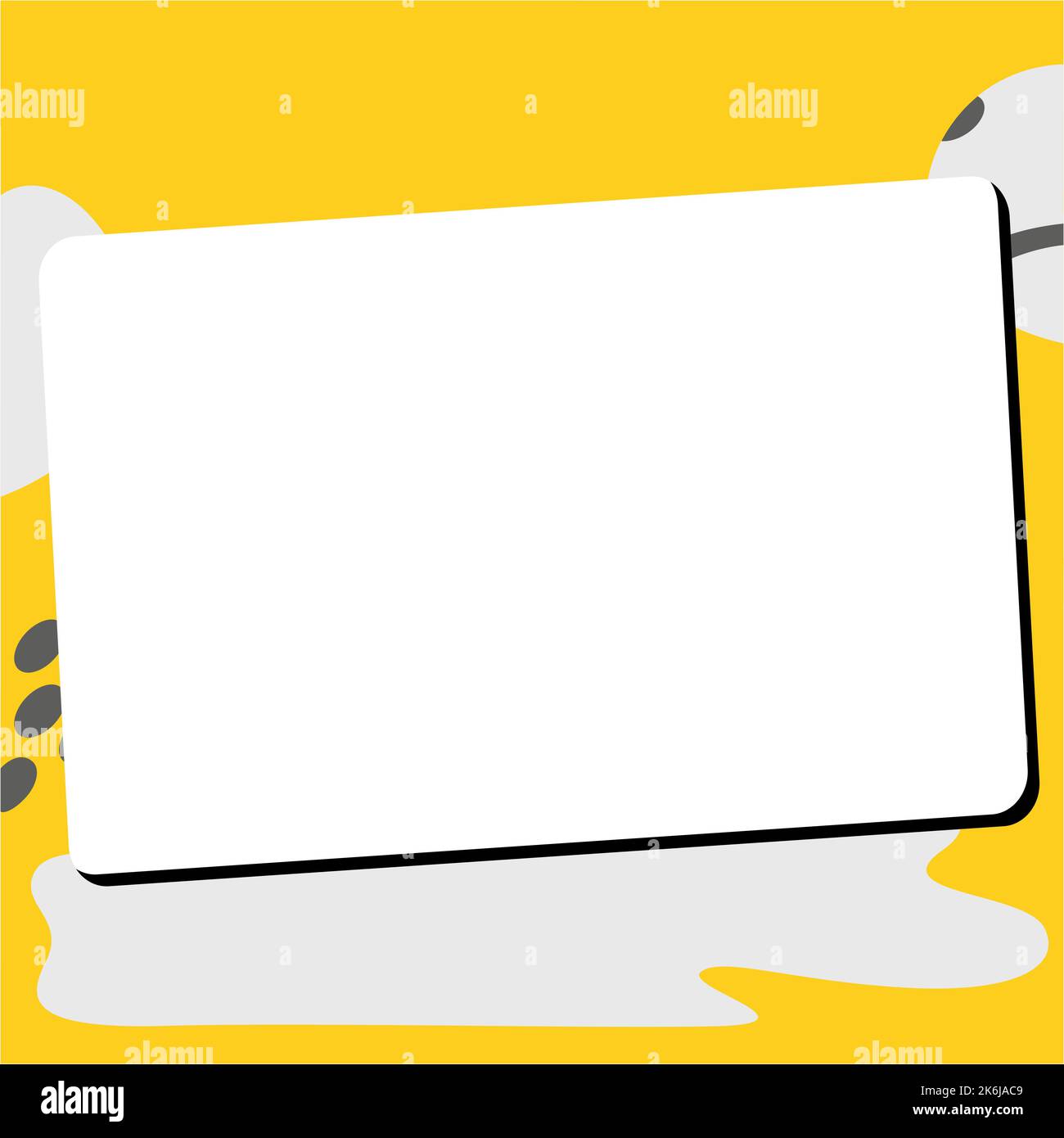 Comics Design Frames. Beautiful Photo Frame Set With Boom Bubbles For ...