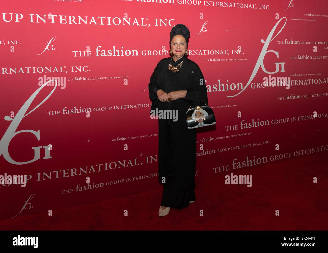 Fashion designer, Rebecca Moses at the Fashion Group International ...