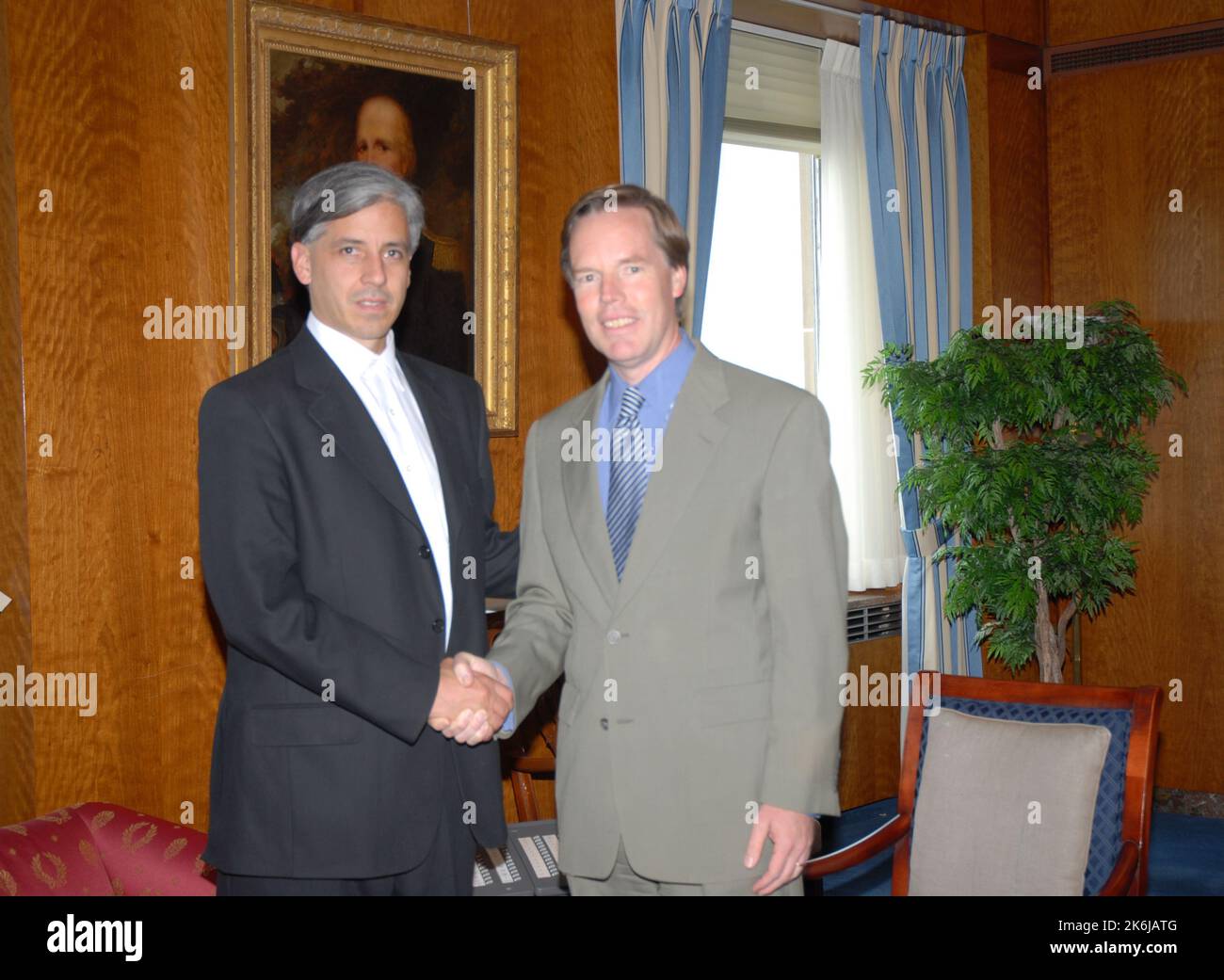 Under Secretary for Political Affairs, R. Nicholas Burns, hosting ...