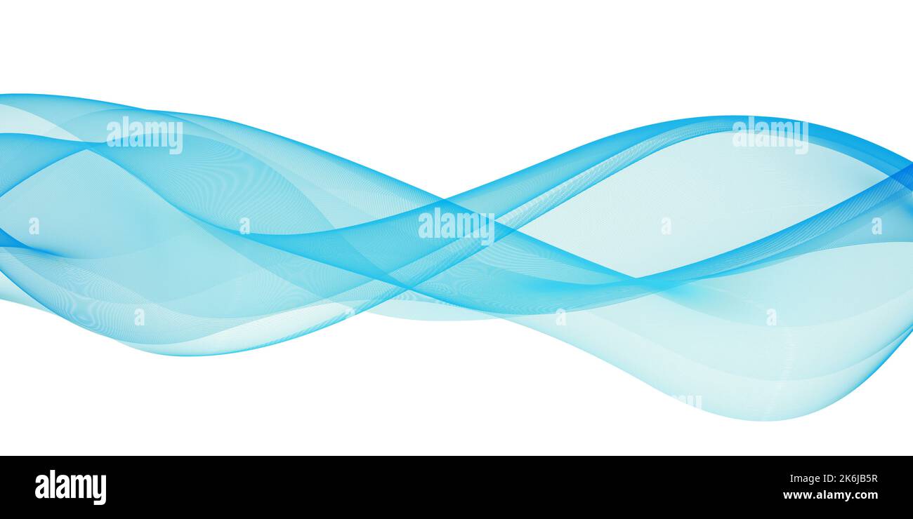 Isolated wave abstract background design element - curves banner theme ...