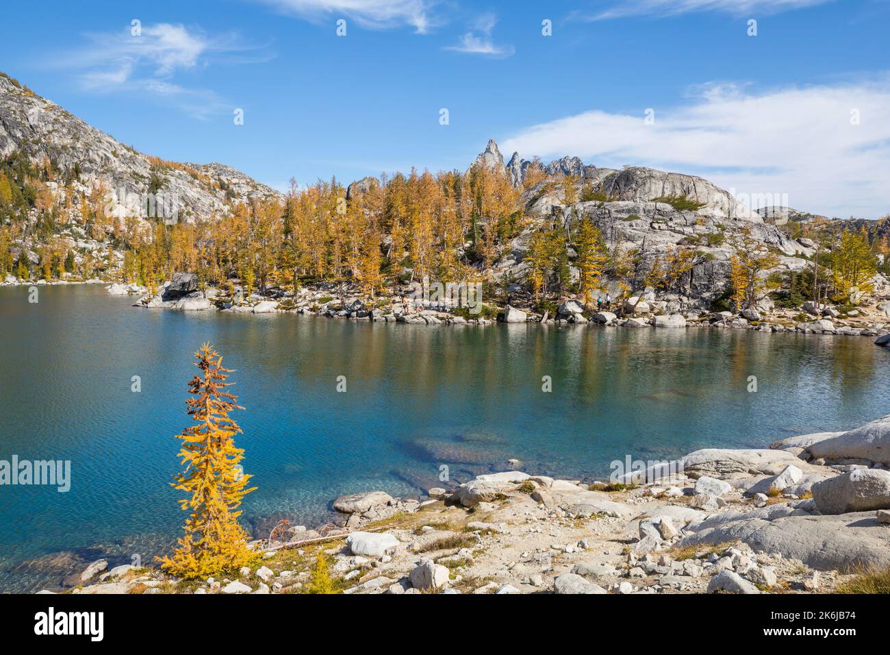 Beautiful Alpine lakes wilderness area in Washington, USA Stock Photo ...