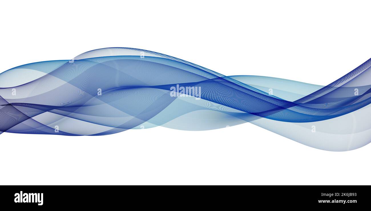 Isolated wave abstract background design element - curves banner theme ...