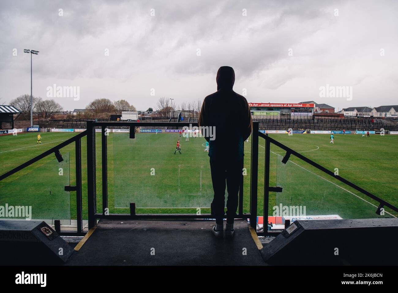 Ayr United FC are from in Ayr in Scotland, they play in the ...