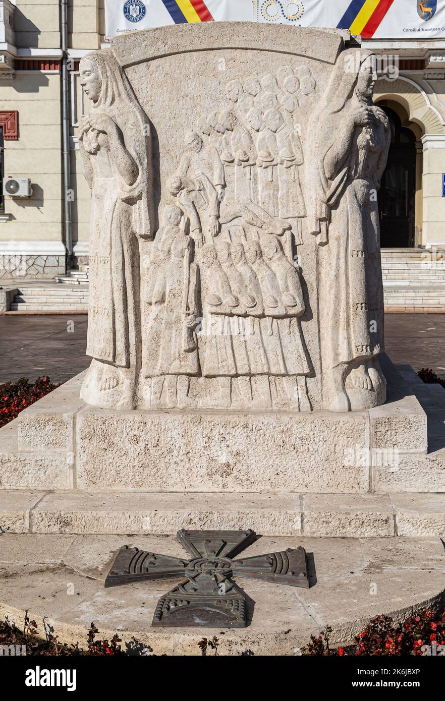 Ecaterina teodoroiu monument hi-res stock photography and images - Alamy