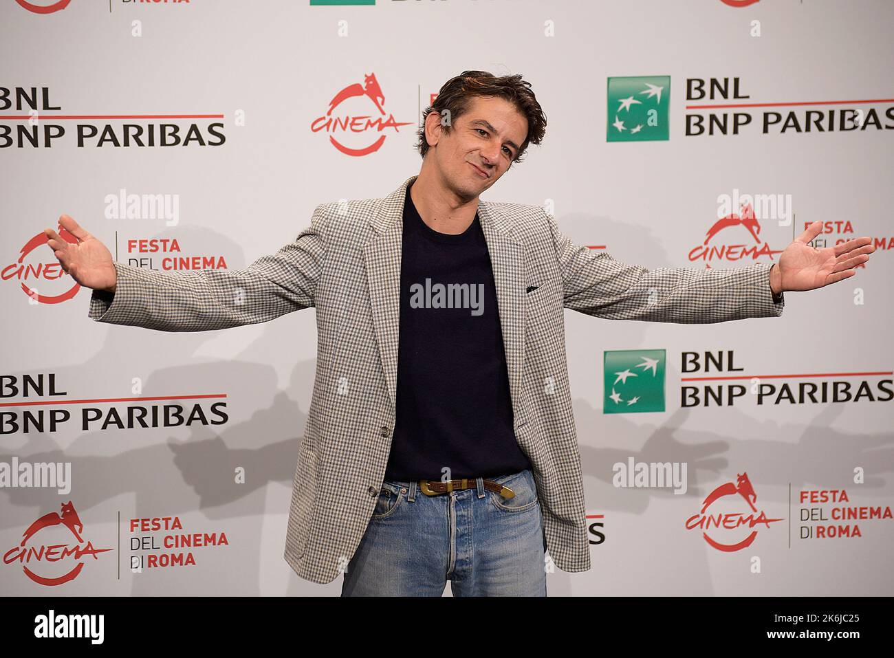 Francesco Mandelli attends the "La Cura" photocall during the 17th Rome ...
