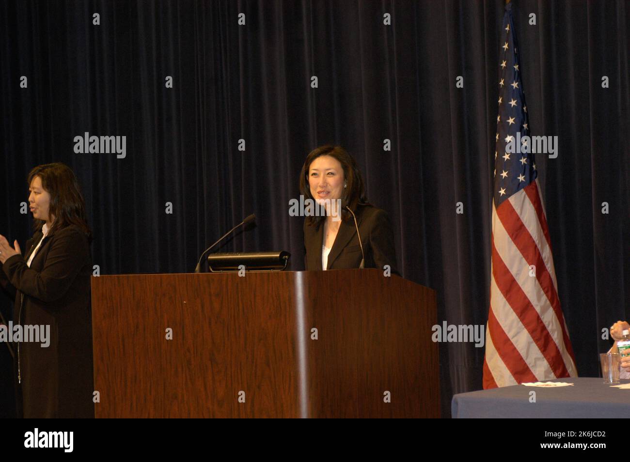 Asian Pacific Heritage Month program, Dean Acheson Auditorium Stock ...
