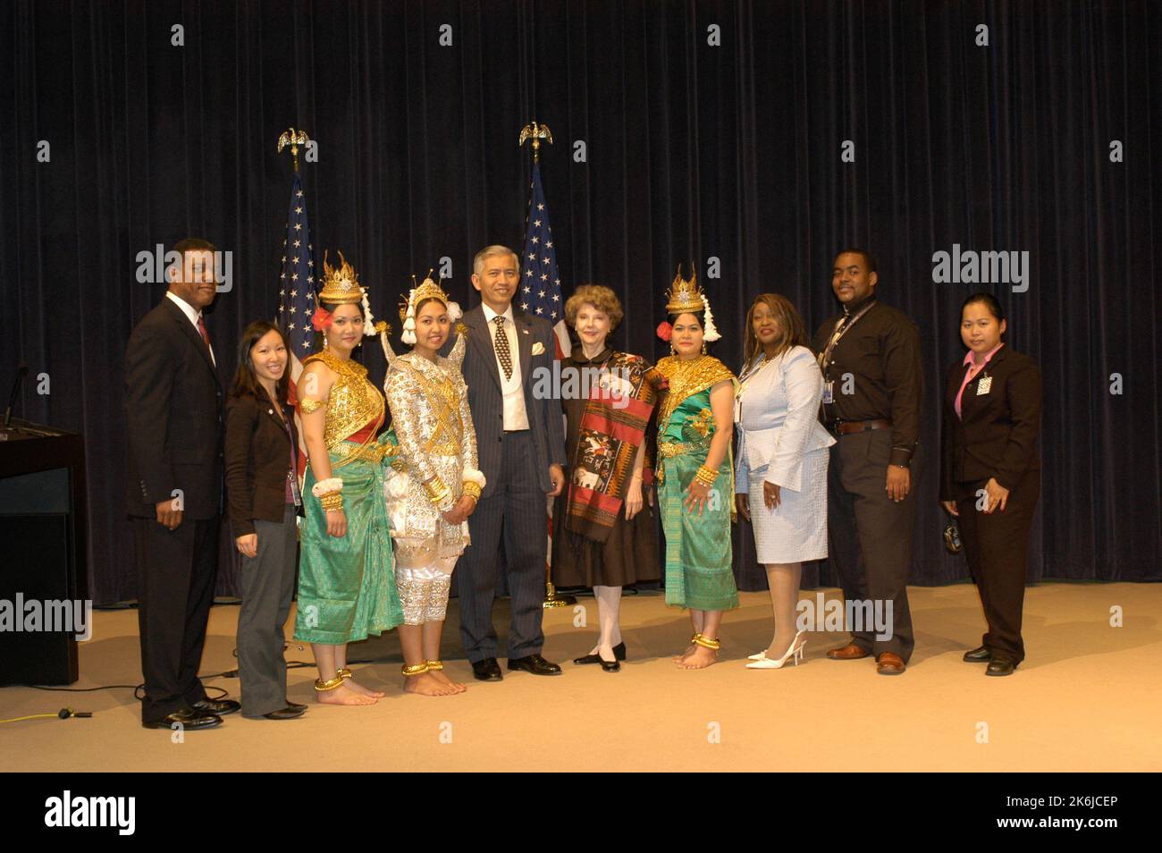 Asian Pacific Heritage Month program, Dean Acheson Auditorium Stock ...