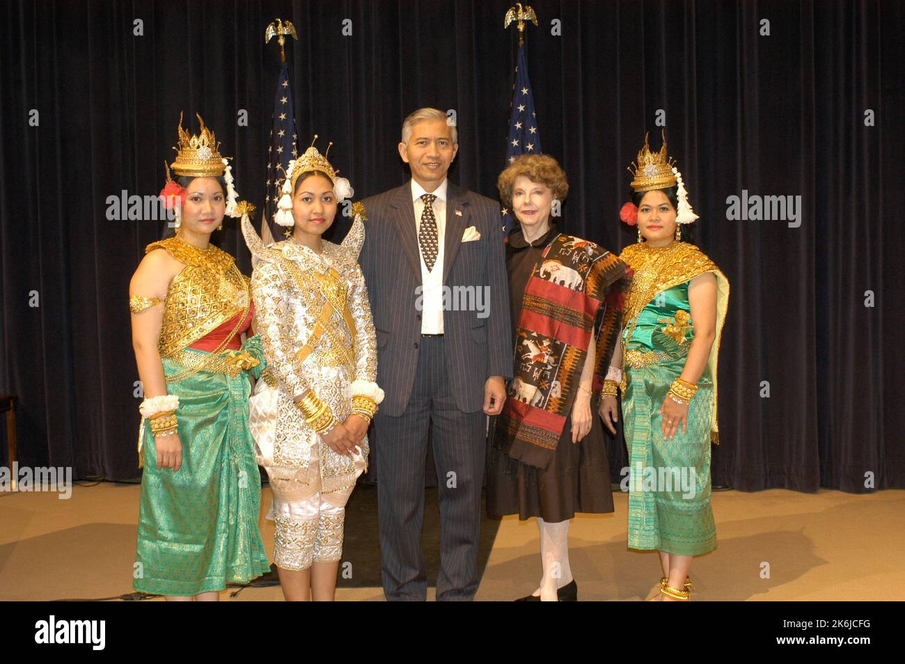 Asian Pacific Heritage Month program, Dean Acheson Auditorium Stock ...
