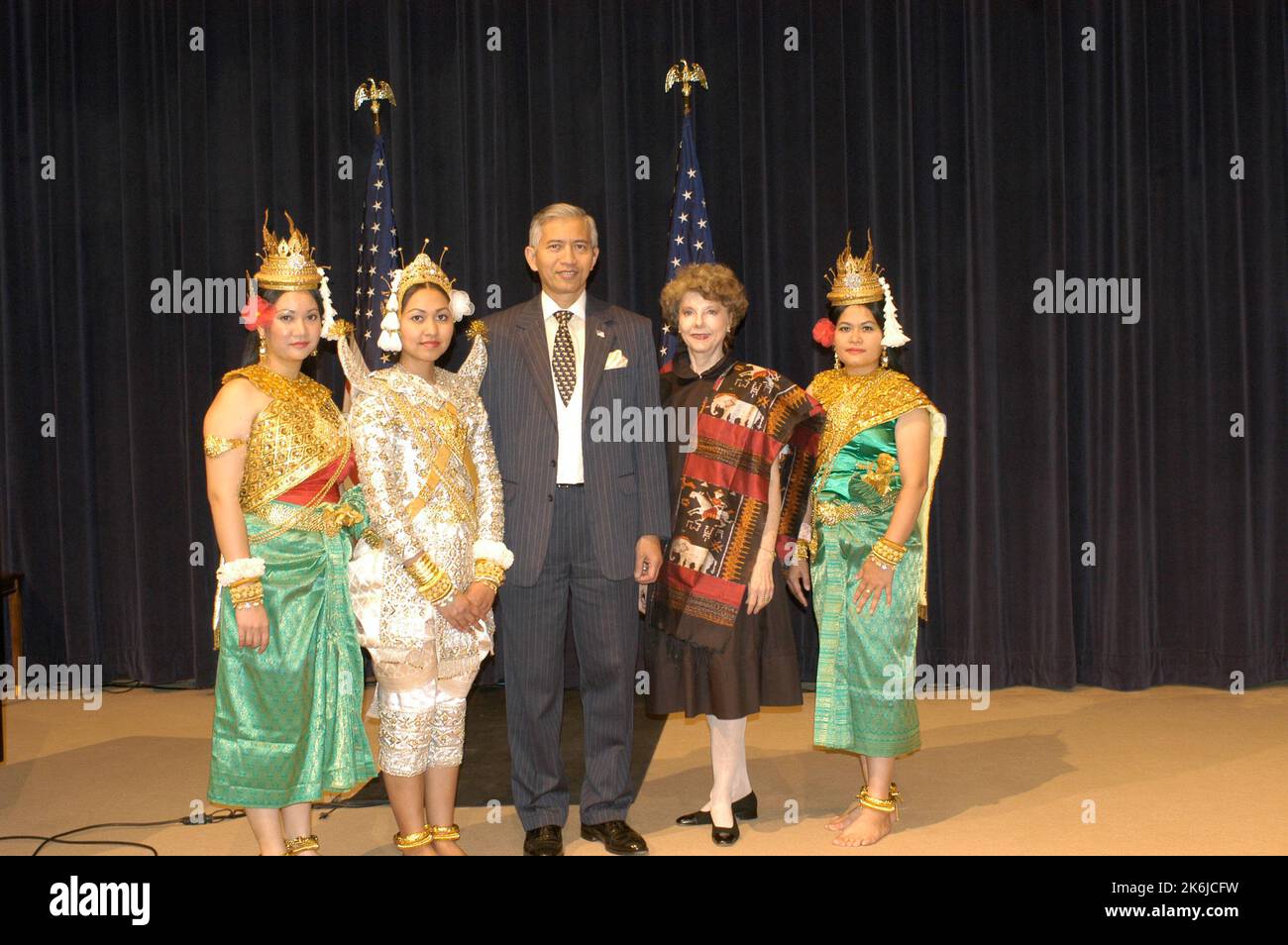 Asian Pacific Heritage Month program, Dean Acheson Auditorium Stock ...