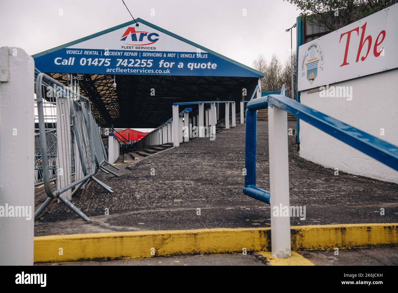 Greenock Morton FC play in the Scottish Championship. The club was ...